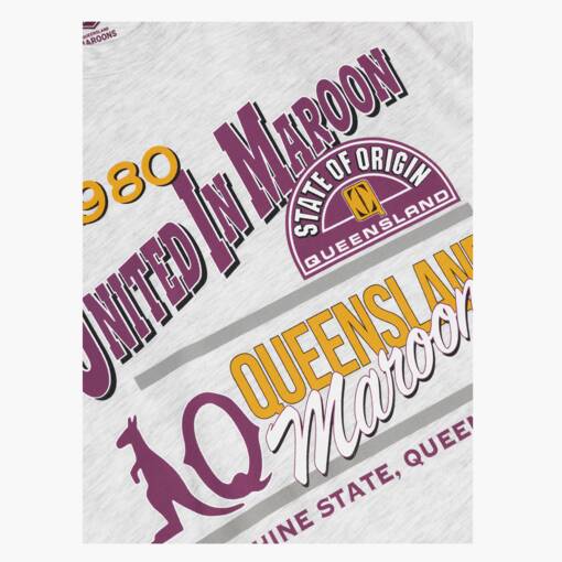 Maroons Shop Qld Maroons Womens United In Maroon Tee